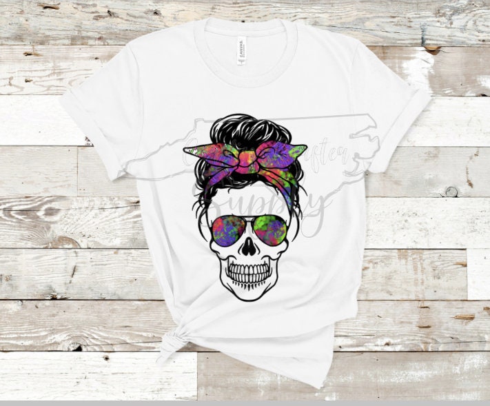 Skull Sublimation Transfer Skull Shirt Transfer Sublimation - Etsy
