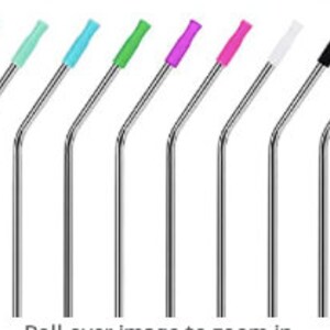 Silicone Straw Tip Reusable Straw Tips Food Grade Silicone Straw Tip ...