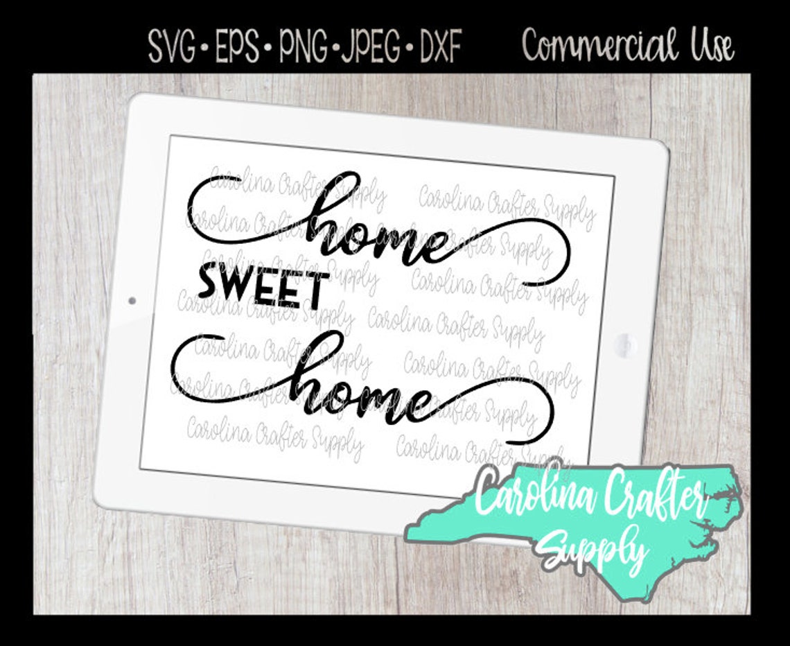 Home Sweet Home Cut File Bundle Farmhouse SVG Fixer Upper - Etsy