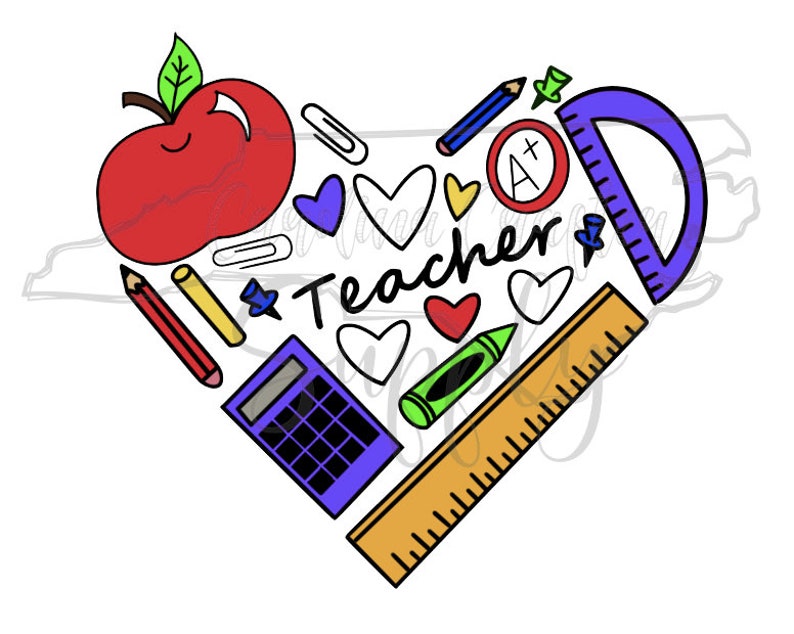 Teacher Sublimation Design Back to School Sublimation Design Teacher ...