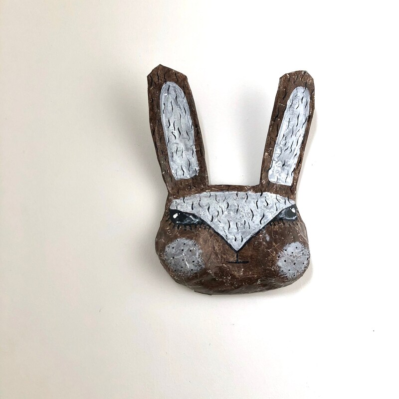 Paper Mache Bunny - Etsy
