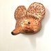 Copper Colour Mouse Wall Art Paper Mache Copper Mouse - Etsy UK