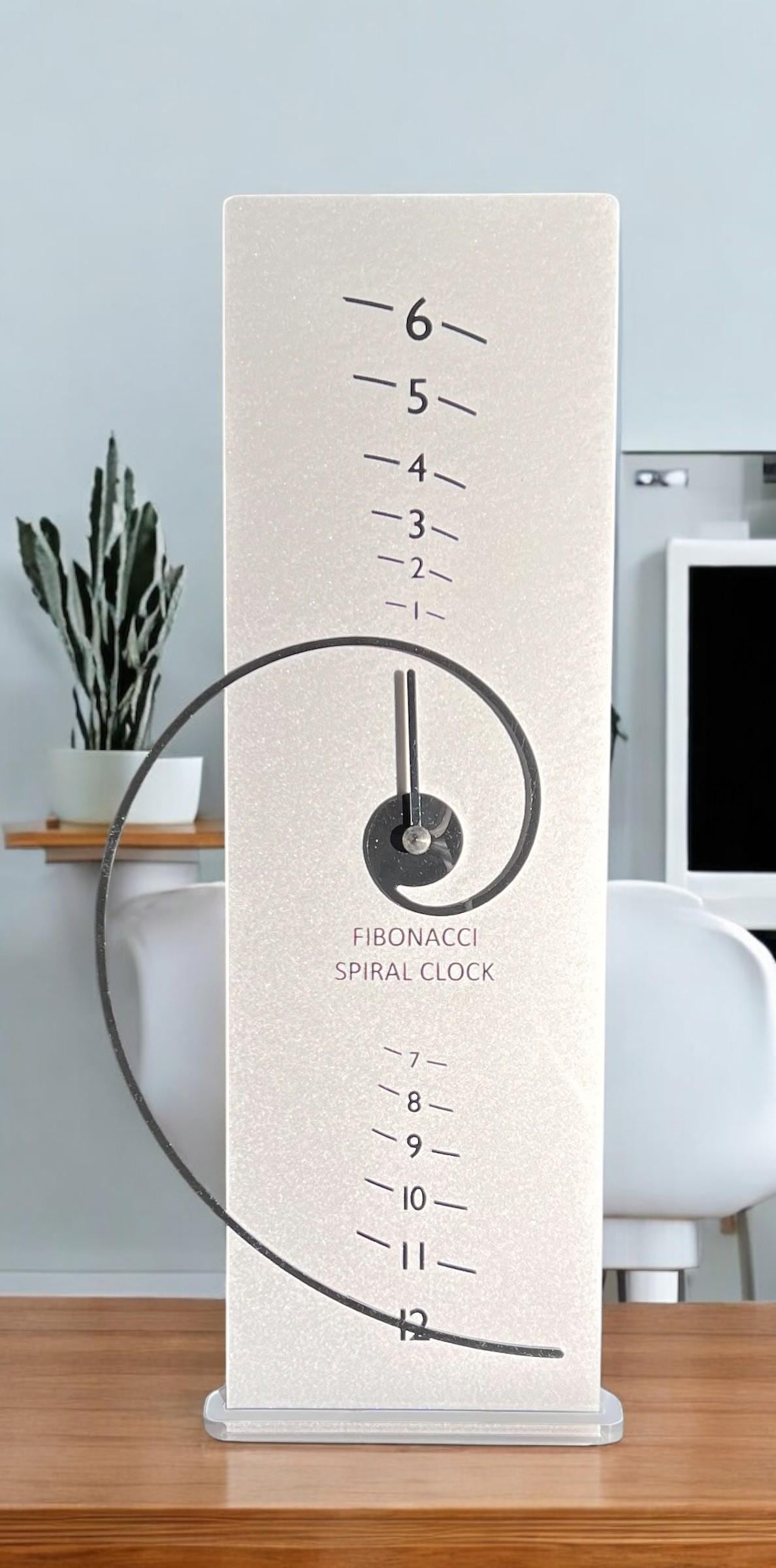 Fibonacci Spiral Clock - Etsy
