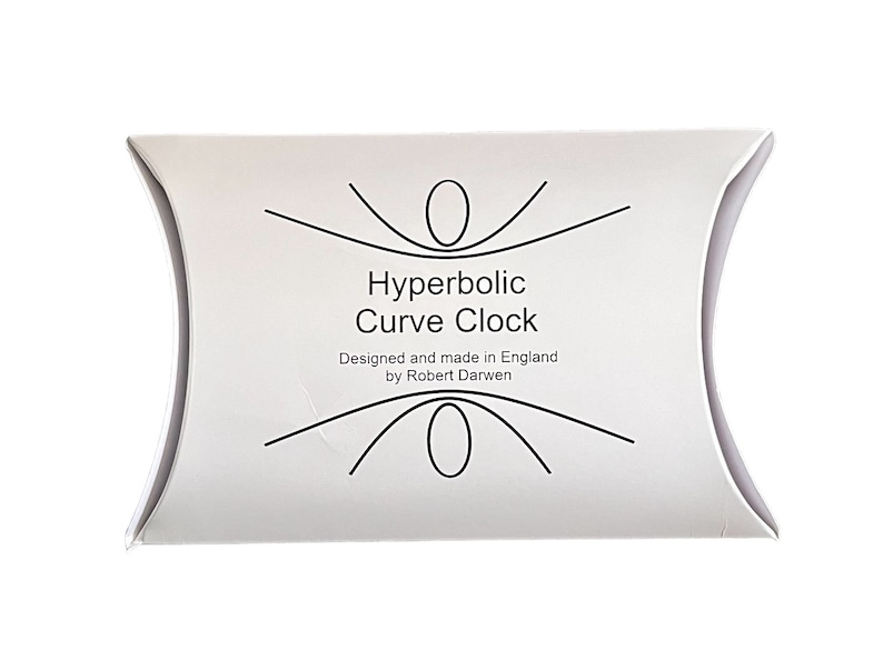 The Hyperbolic Curve Clock - Etsy