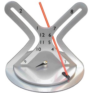 The Hyperbolic Curve Clock - Etsy