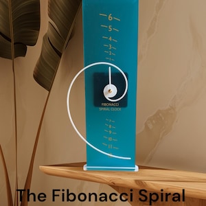 Fibonacci Spiral Clock - Etsy