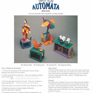 Paper Automata - Etsy