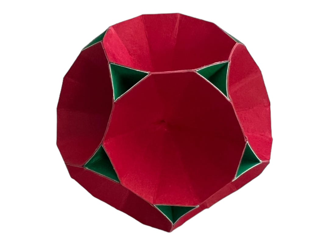 Excavated Polyhedra Series - Make an Excavated Truncated Dodecahedron ...