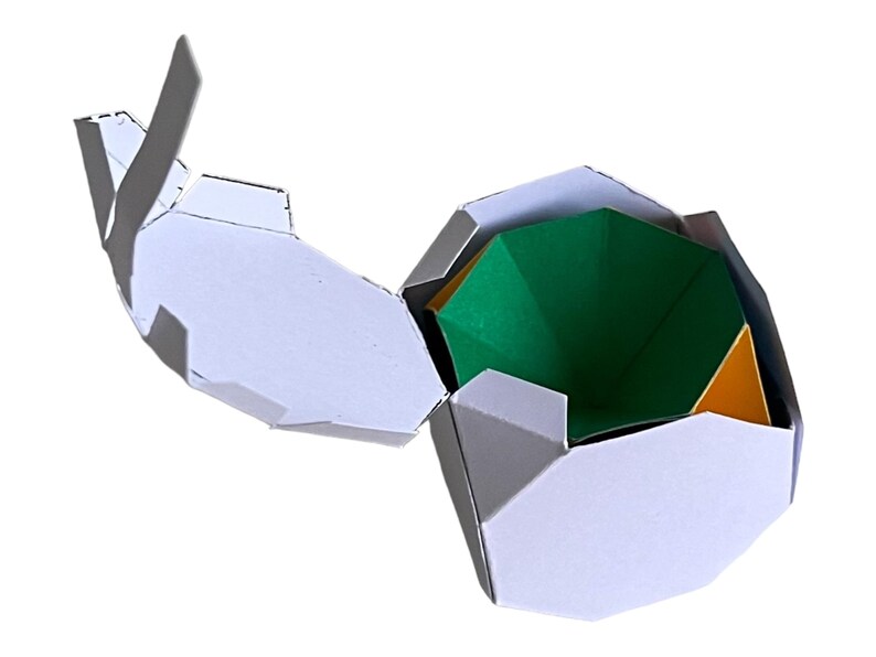 Excavated Polyhedra Series - Make an Excavated Truncated Cube - Etsy