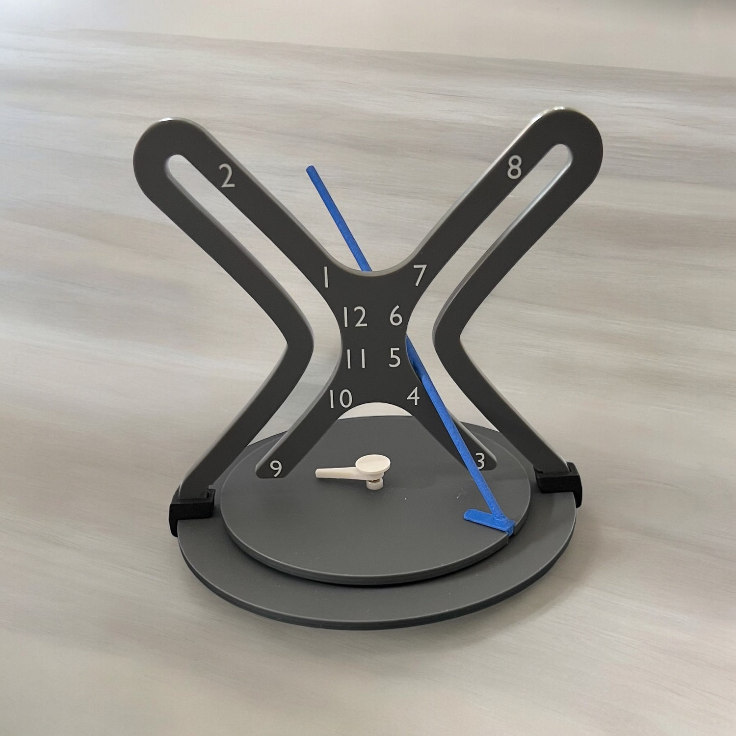 The Hyperbolic Curve Clock - Etsy