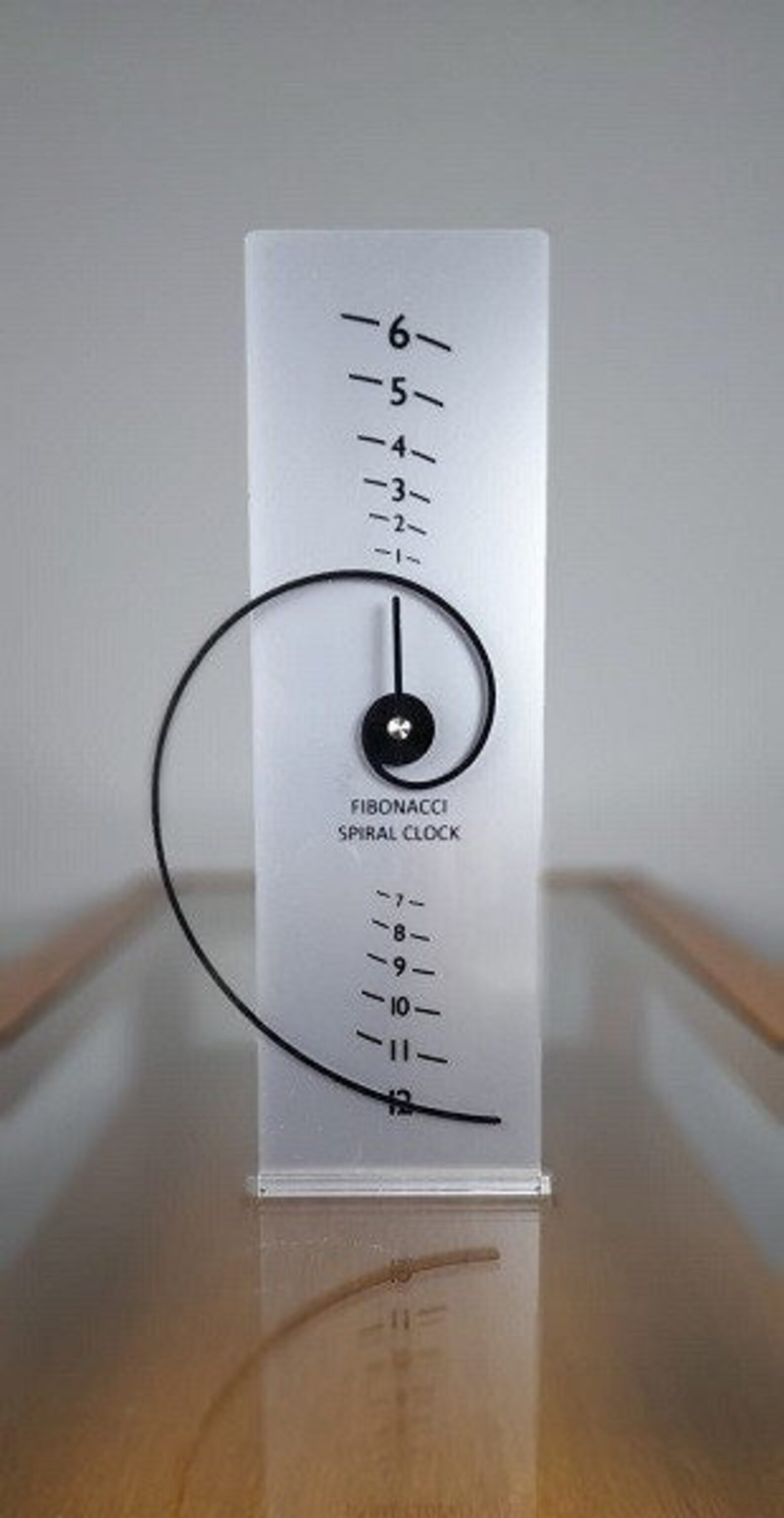 Fibonacci Spiral Clock - Etsy