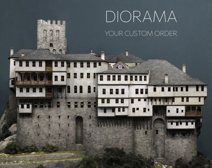 Diorama Miniatures Museum Replica Architecture Models Custom Order Form ...
