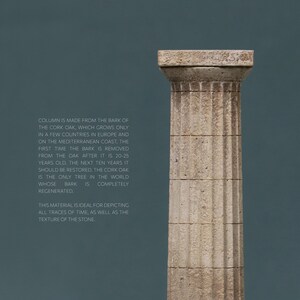 Greek Columns Set • Сorinthian Order Column • Doric Order Column ...