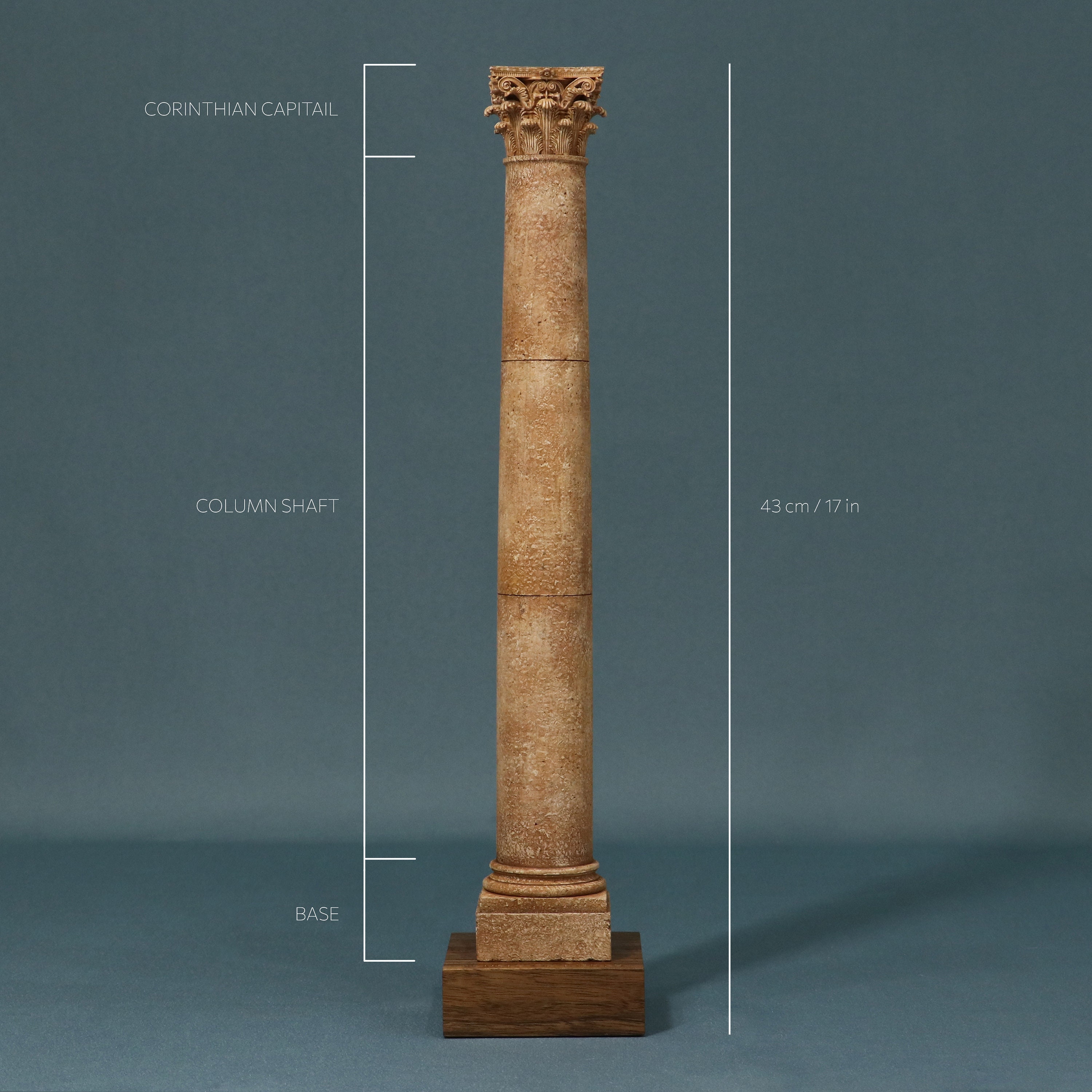 Сorinthian Order Columns Set • Architectural Cork Model • Ancient Rome ...