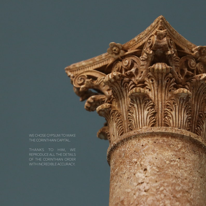 Ancient Columns Set Architecture Model Handmade Home Decor - Etsy