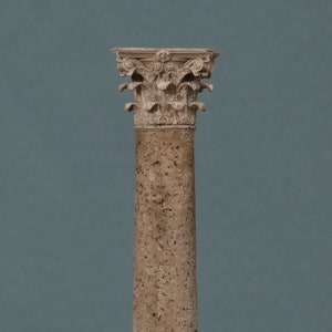 Roman Column Architectural Model of the Pantheon • Cork and Gypsum ...