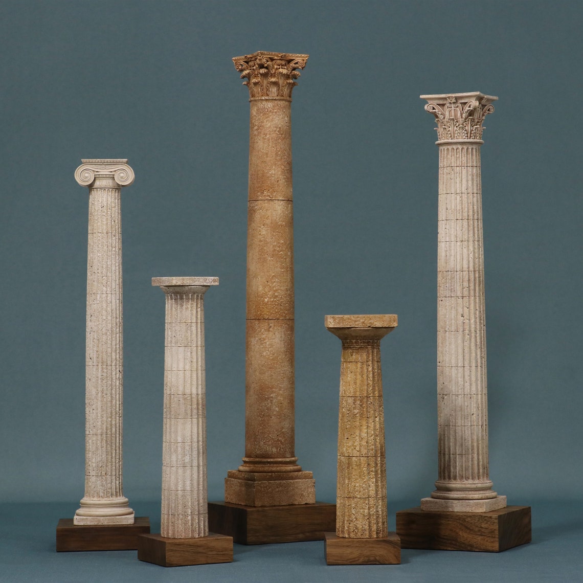Ancient Columns Set Architecture Model Handmade Home Decor - Etsy