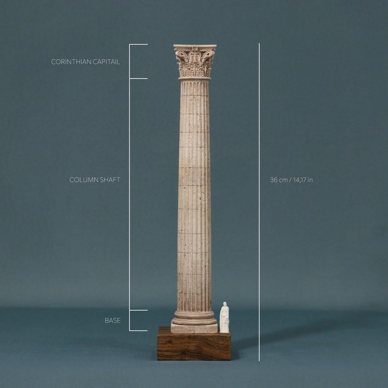 Ancient Columns Set Architecture Model Handmade Home Decor - Etsy