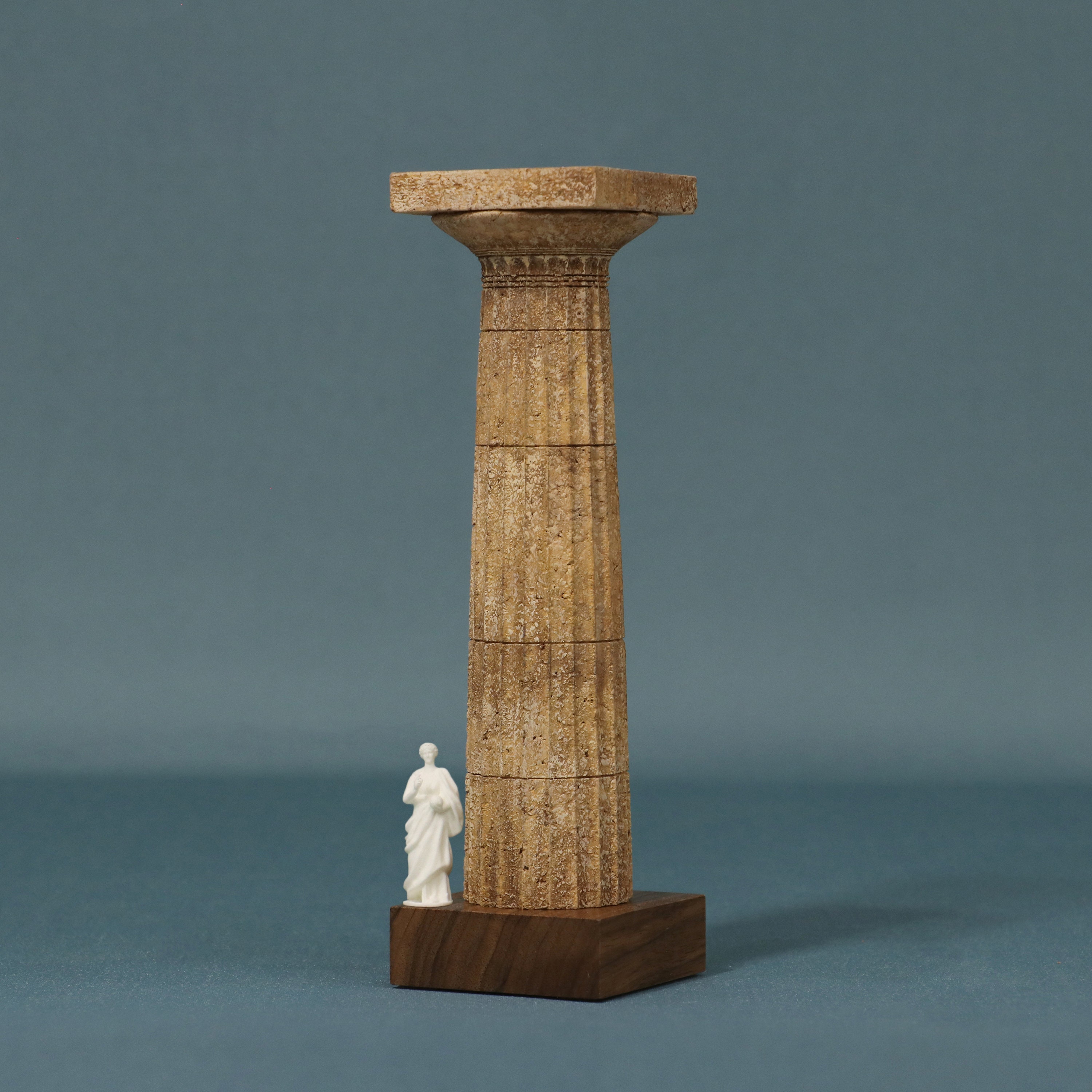 Ancient Column Model, Temple of Hera II, Paestum, Italy • Ancient Rome ...