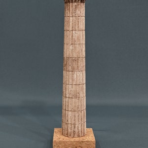 Cork Model Parthenon Column Athens Greece Ancient - Etsy