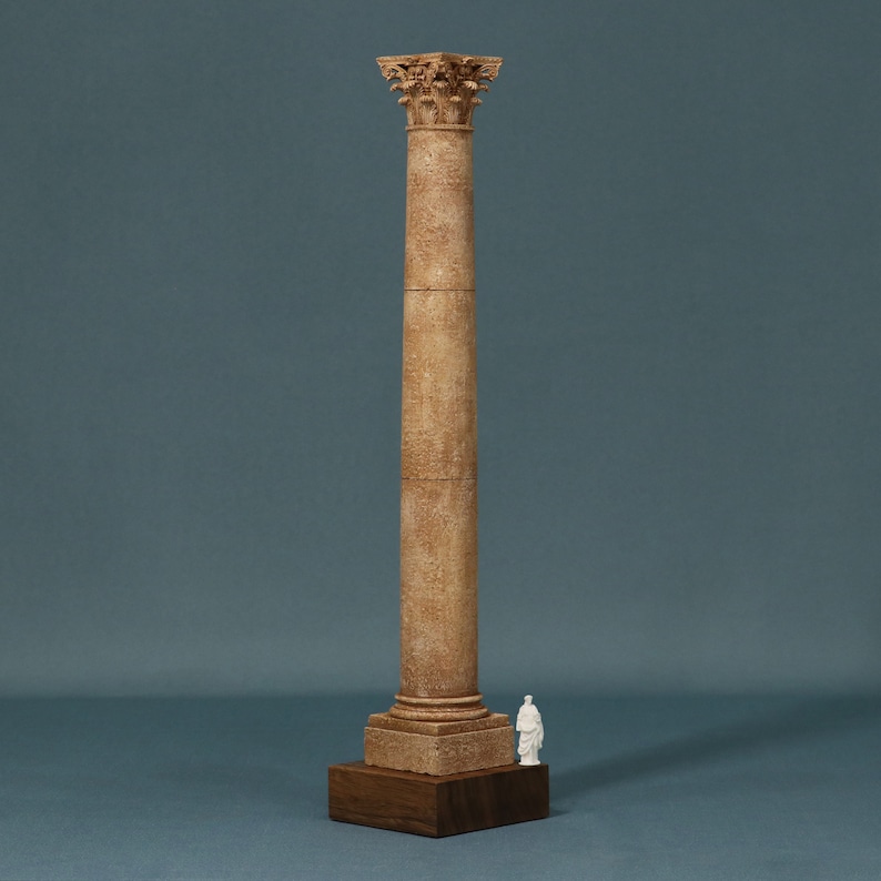Сorinthian Order Columns Set • Architectural Cork Model • Ancient Rome ...