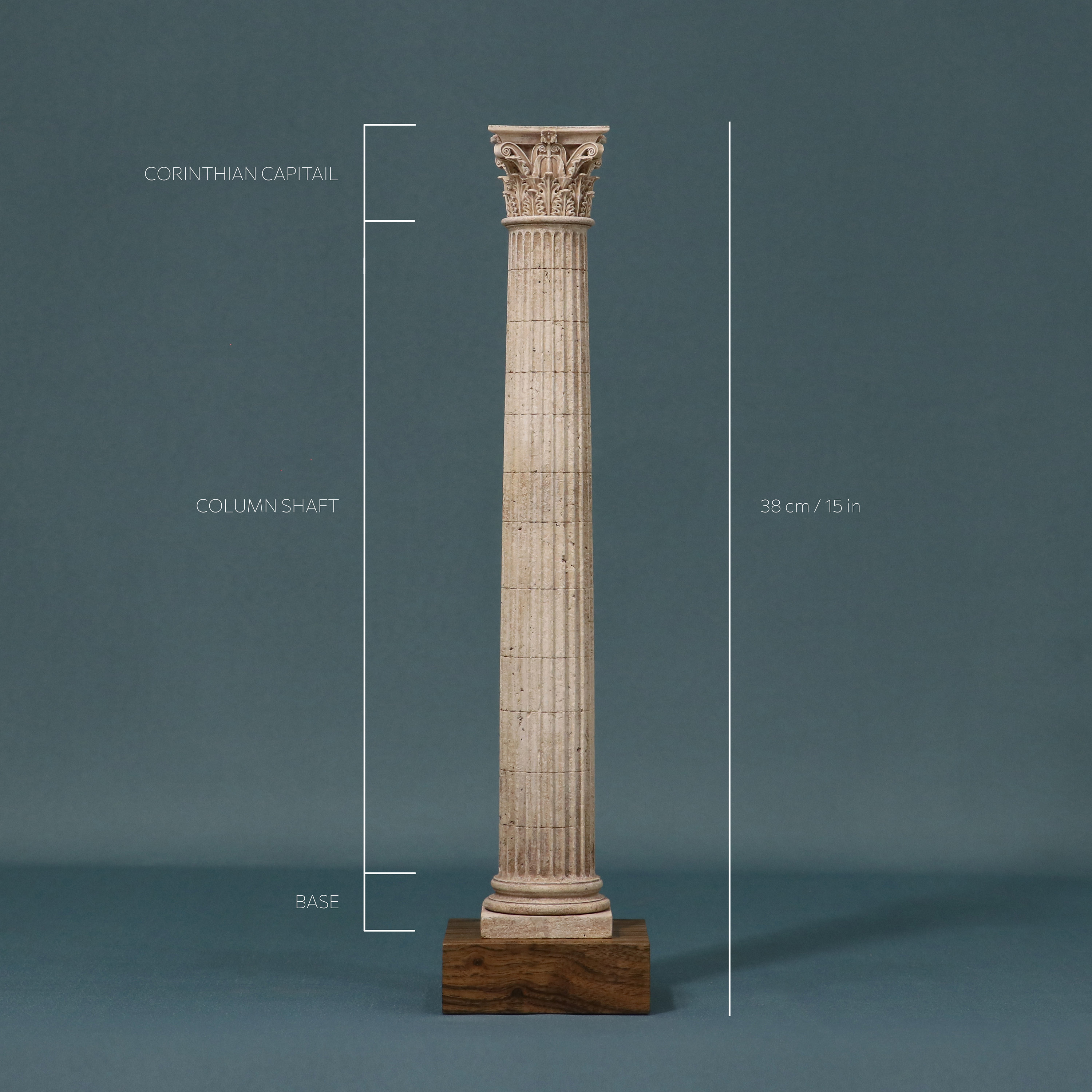 Сorinthian Order Columns Set • Architectural Cork Model • Ancient Rome ...