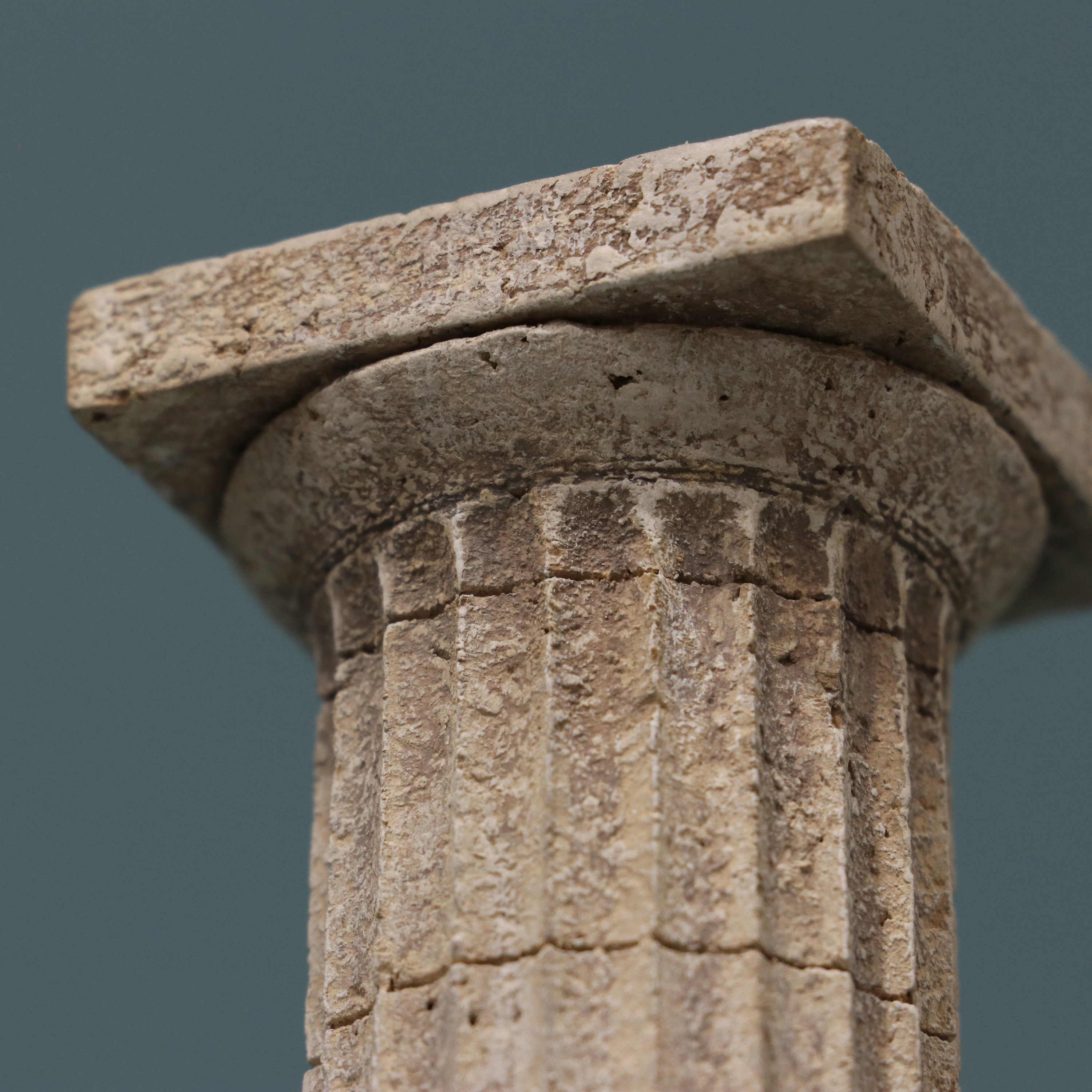 Greek Columns From Hera II Temple and Parthenon • Doric Order Column ...