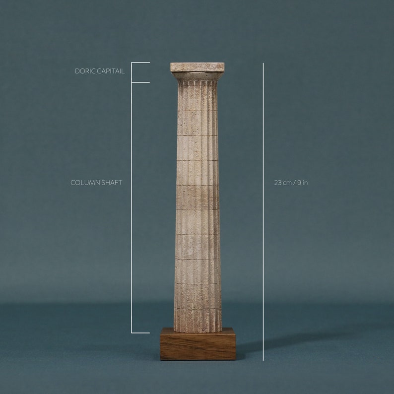 Greek Columns Set • Сorinthian Order Column • Doric Order Column ...