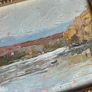 Vintage Original Oil Impressionist Painting the River Plein Air | Grand ...
