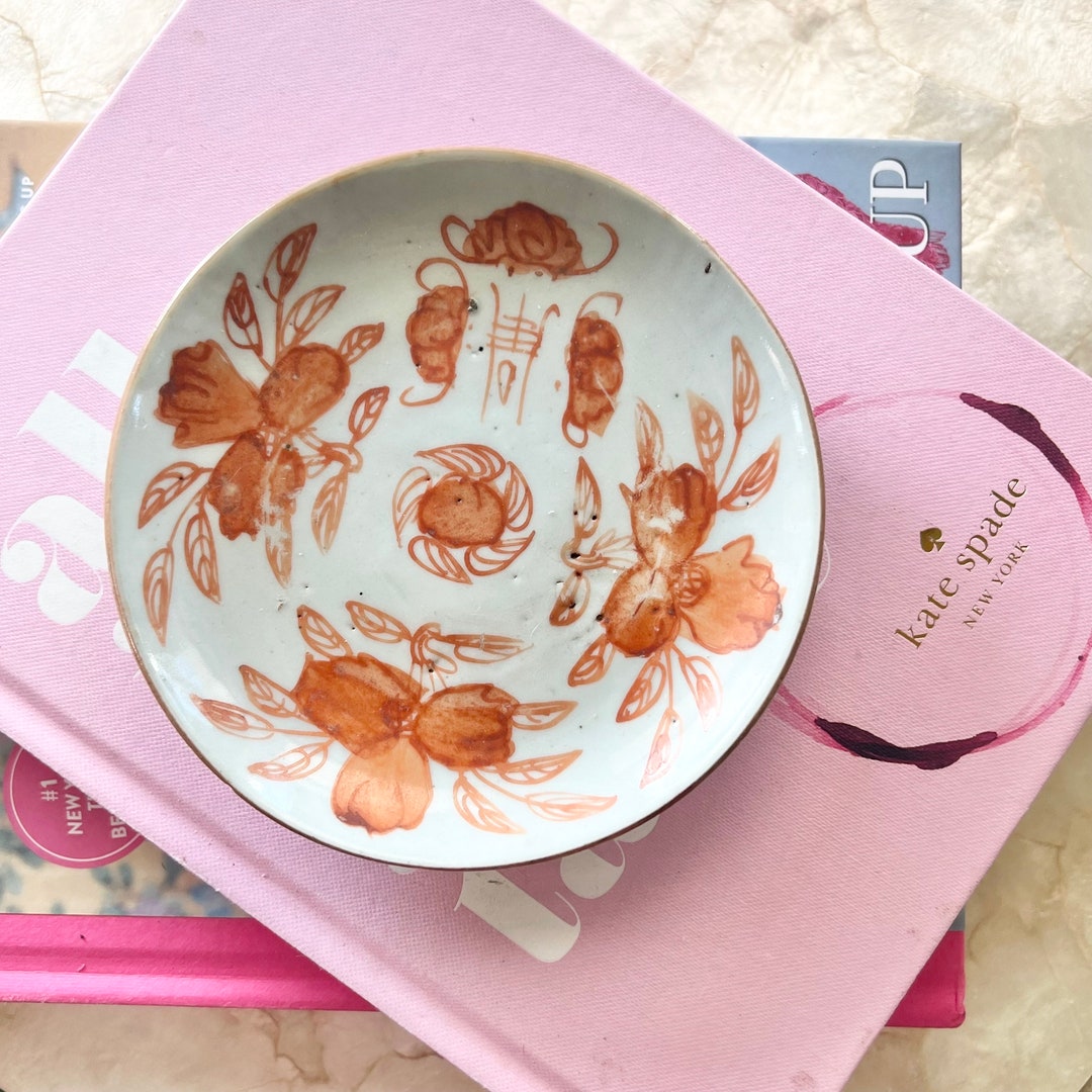 Antique Chinese Porcelain Dish Plate Preppy Grand Millennial ...