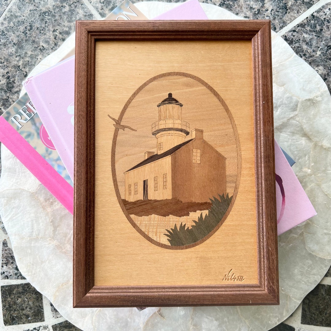 Vintage Lighthouse Wall Hanging Coastal Beach House Décor - Etsy