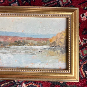 Vintage Original Oil Impressionist Painting the River Plein Air | Grand ...