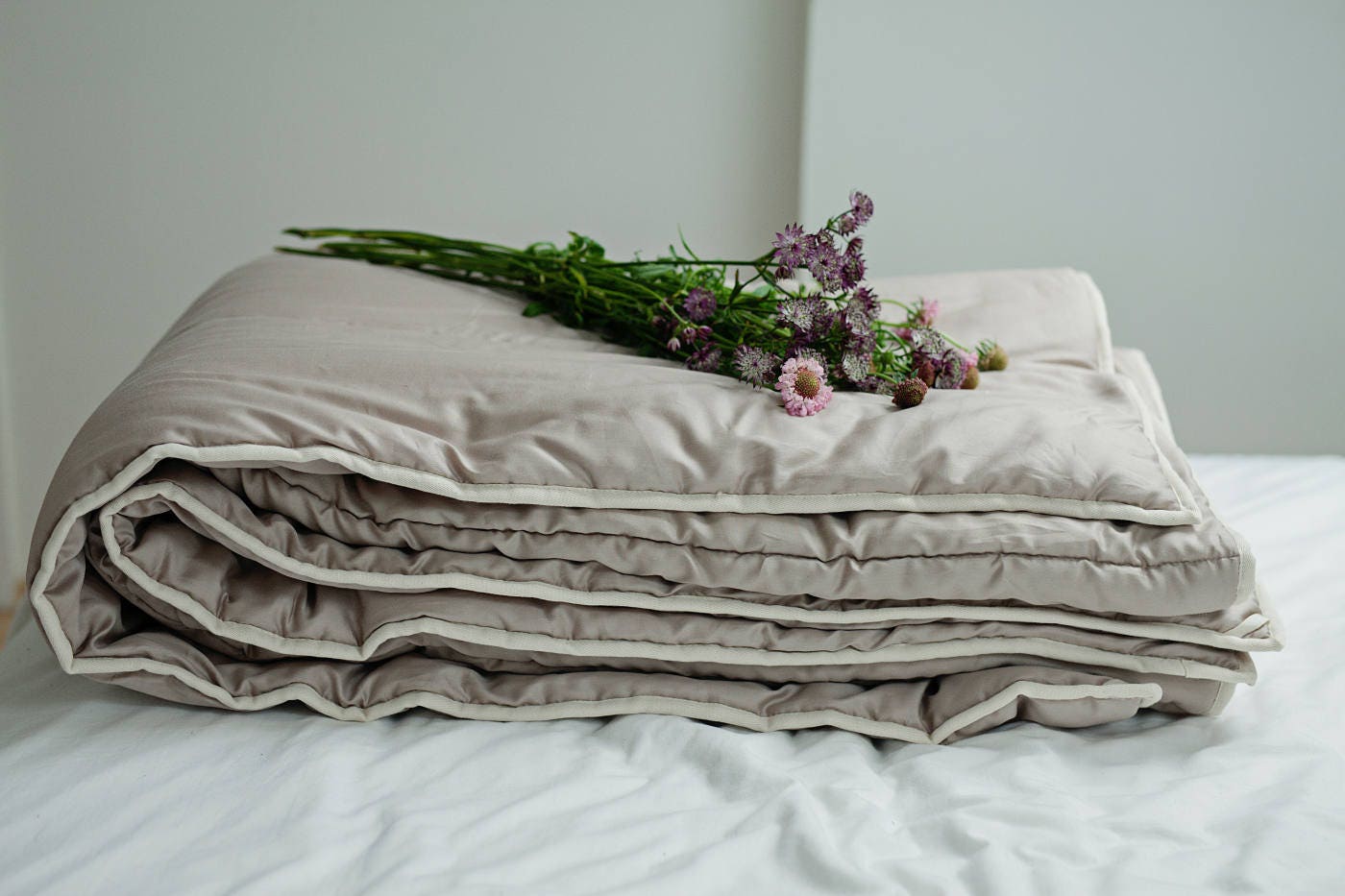 Twin Size Summer Wool Blanket for Nontoxic Bedroom Using Organic Wool ...