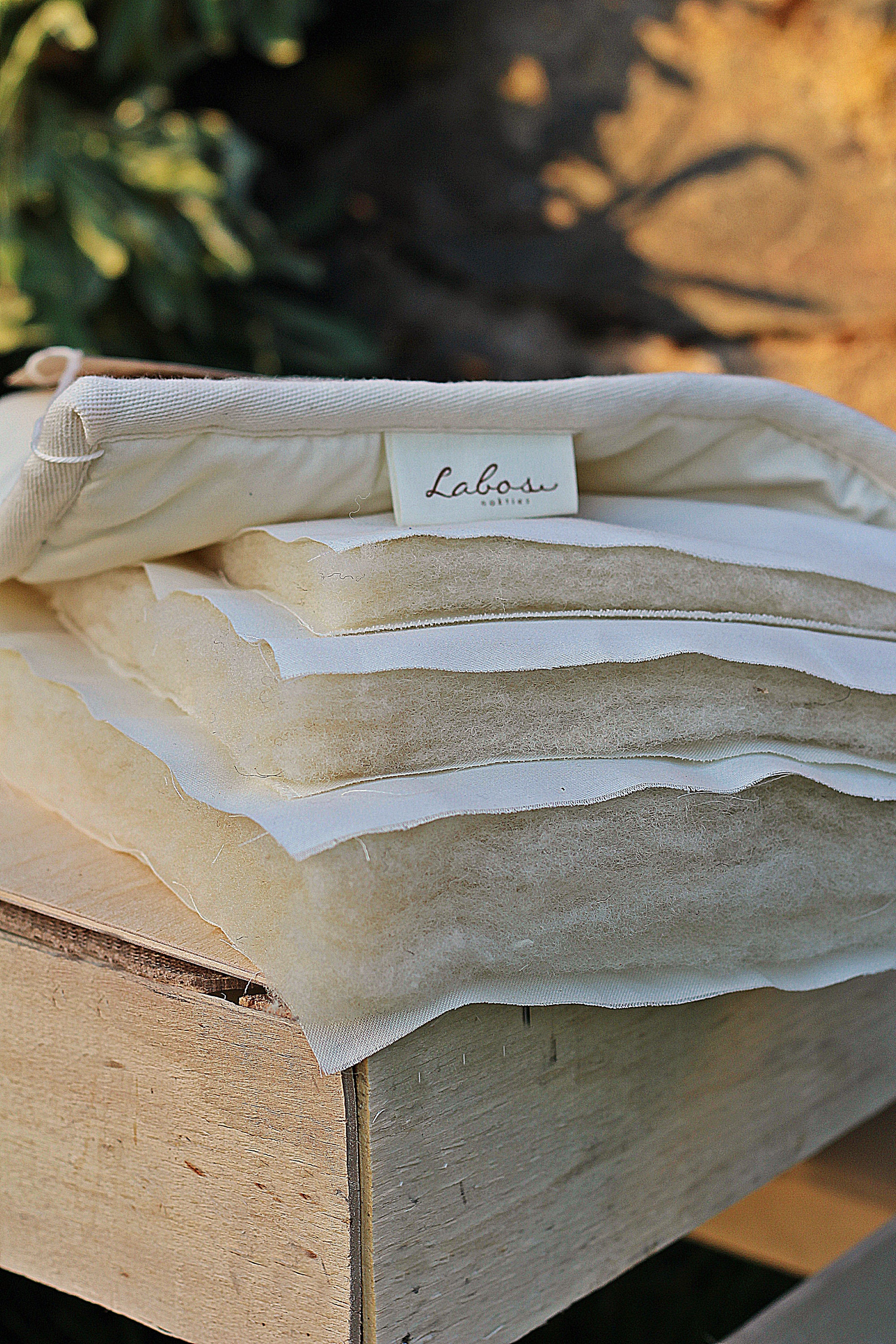 FULL COMFORTER- Handmade Bedding for Summer, Eco Friendly Wool Batting ...