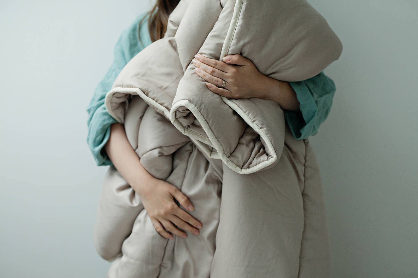 Twin Size Summer Wool Blanket for Nontoxic Bedroom Using Organic Wool ...