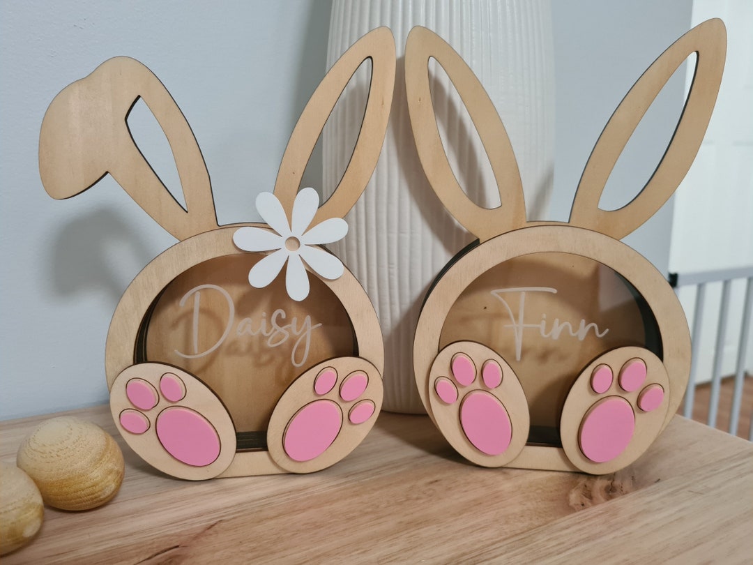 Easter Egg Holder | Easter Egg Bunny Holder | Easter Egg Drop Box ...