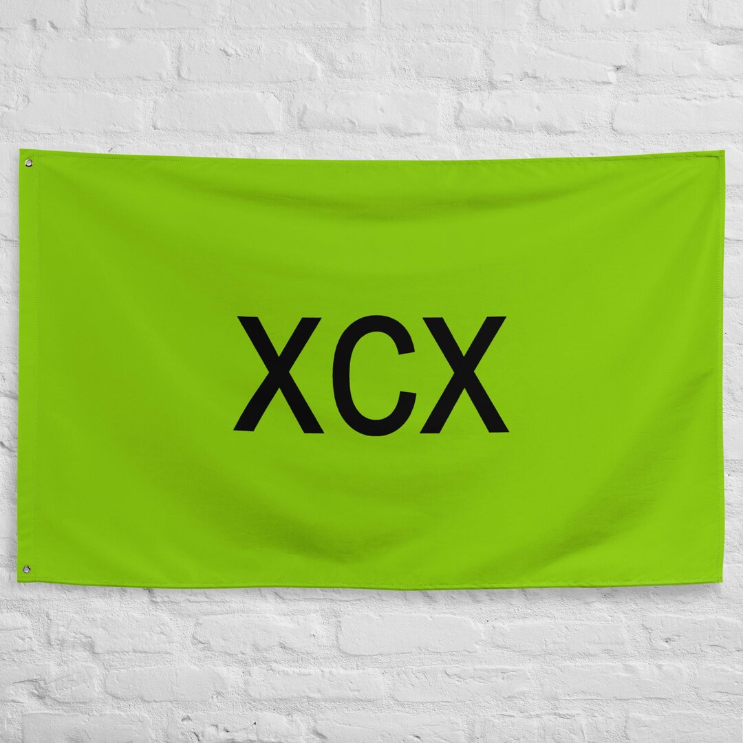 XCX Flag BRAT Summer - Etsy