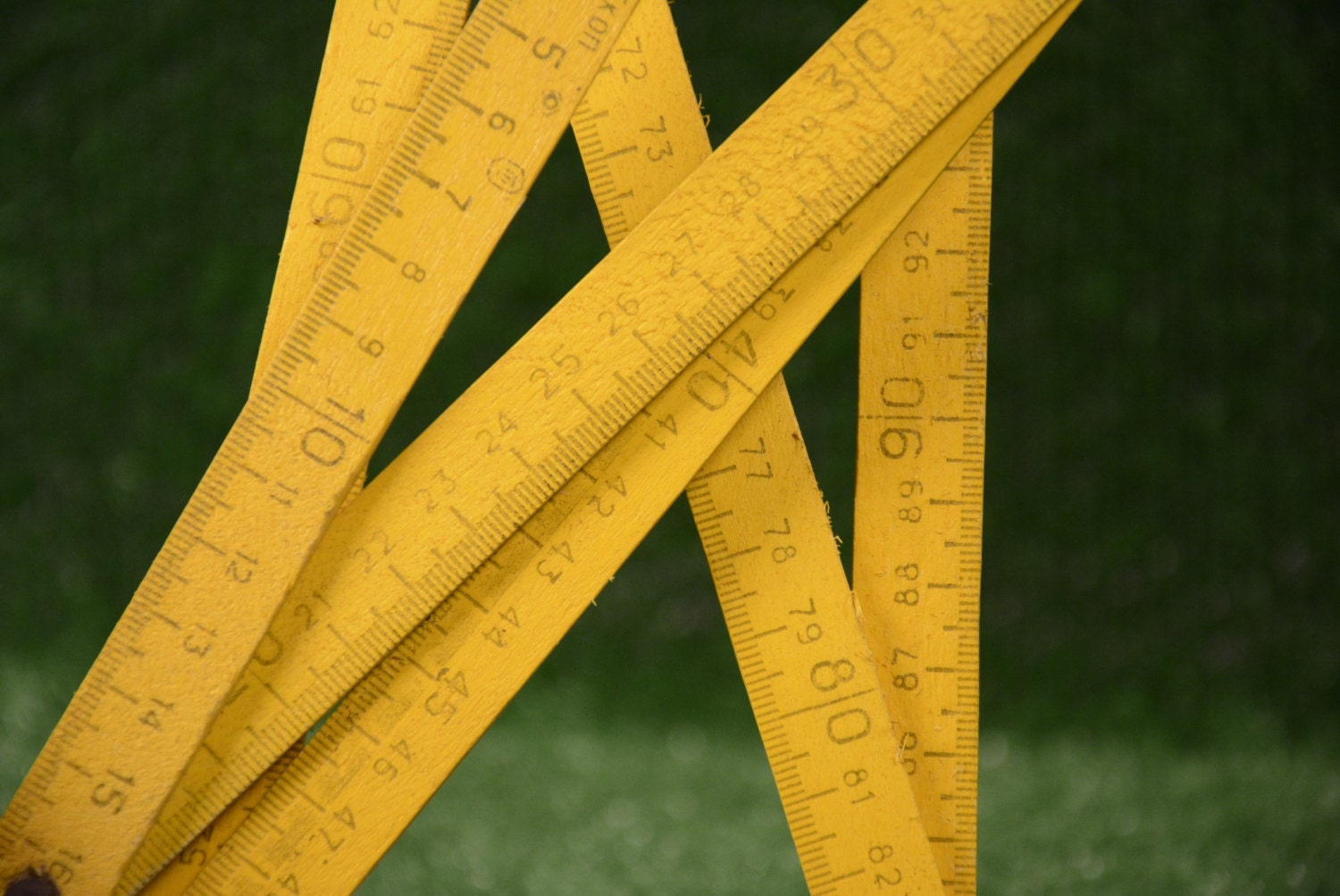Vintage Folding Wooden Metre Folding Measure Ruler Meter - Etsy
