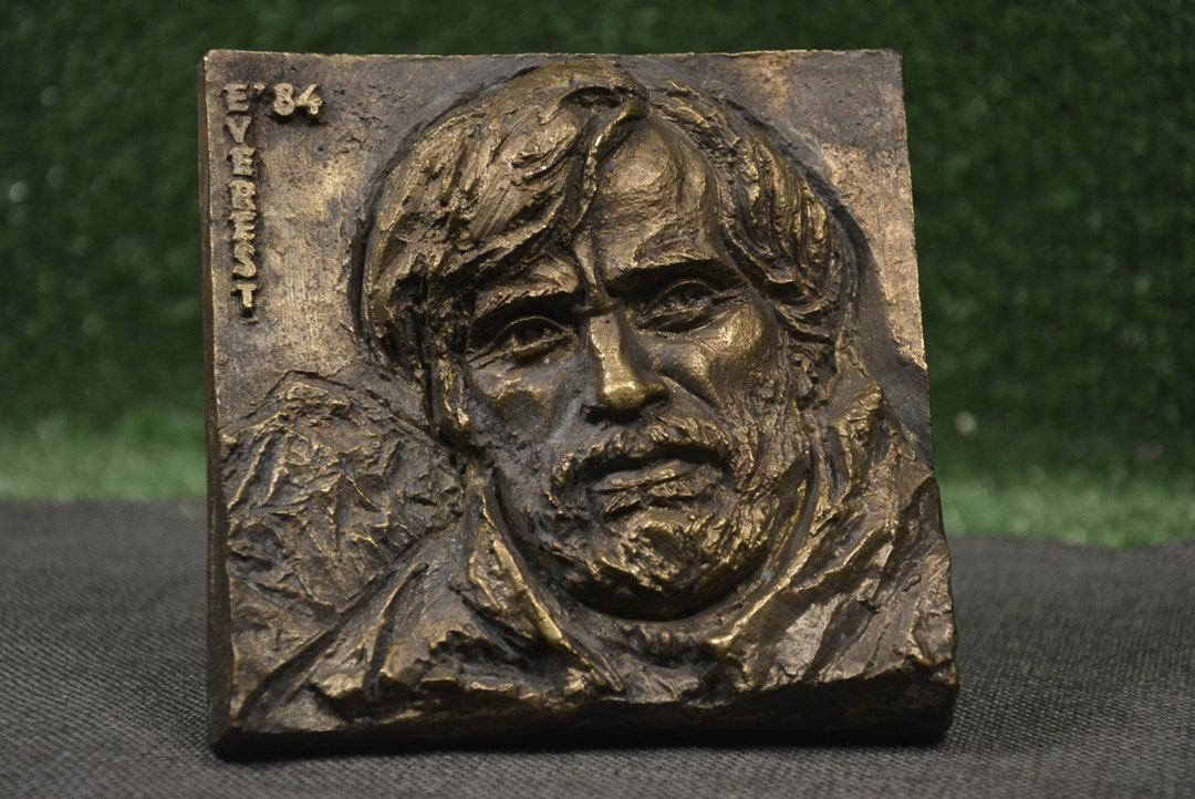 Bronze Sculpture - Bulgarian Mountaineer Hristo Prodanov - Climber ...