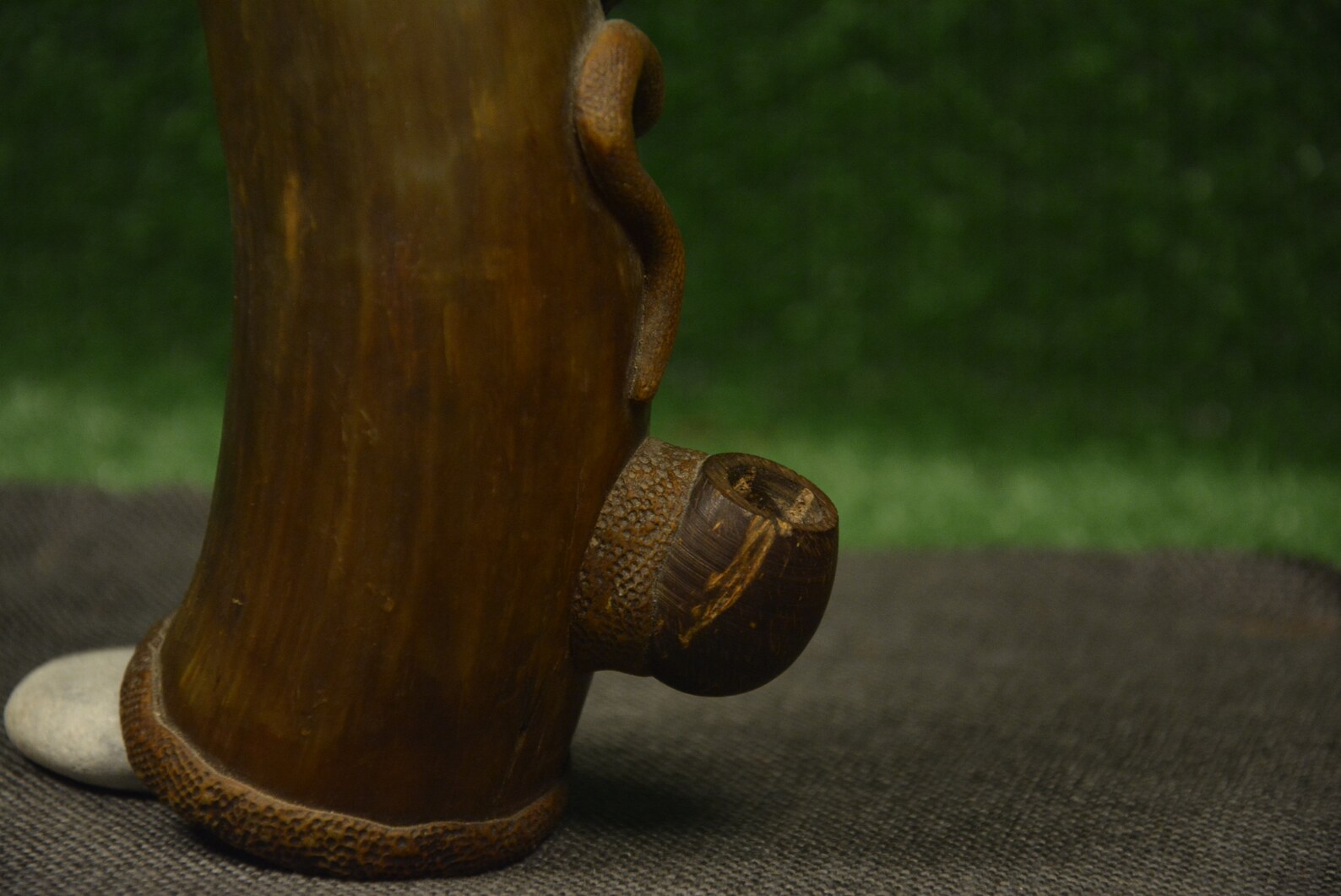 Pipe Snake Pipe of a Horn Hand Made Pipe Wood Pipe - Etsy