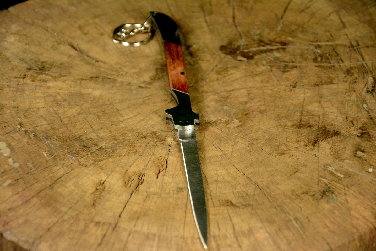 Pocket Knife Long Blade Pocket Knife Metal Handle Knife - Etsy