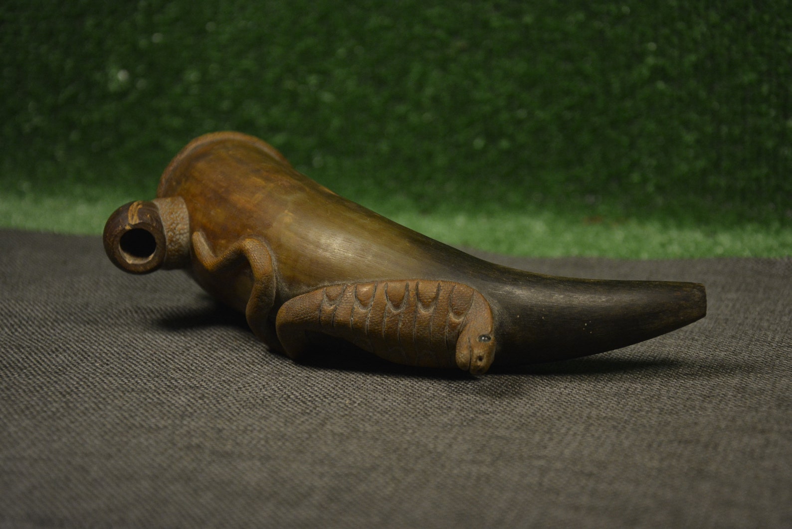 Pipe Snake Pipe of a Horn Hand Made Pipe Wood Pipe - Etsy