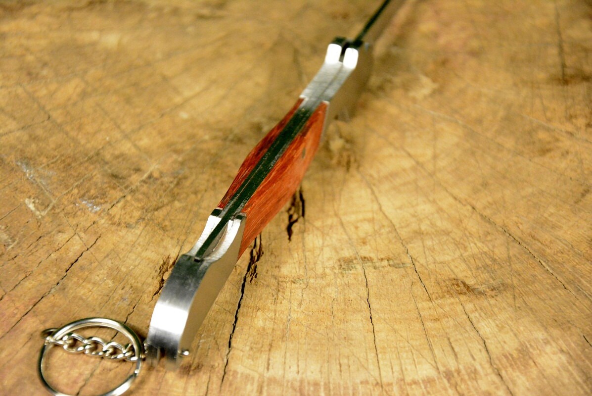 Pocket Knife Long Blade Pocket Knife Metal Handle Knife - Etsy