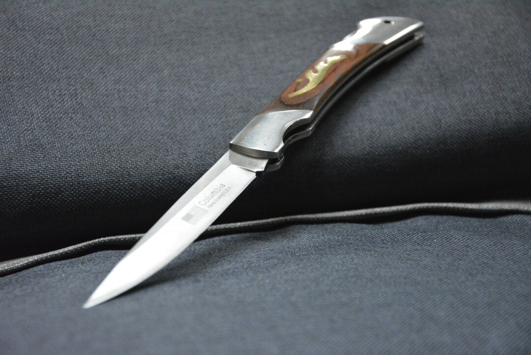 Folding Knife "columbia", Pocket Knife, Camping Hunting Fishing Knife ...