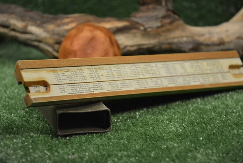 Vintage Logarithmic Ruler Logarithmic Slide Ruler 1950's | Etsy