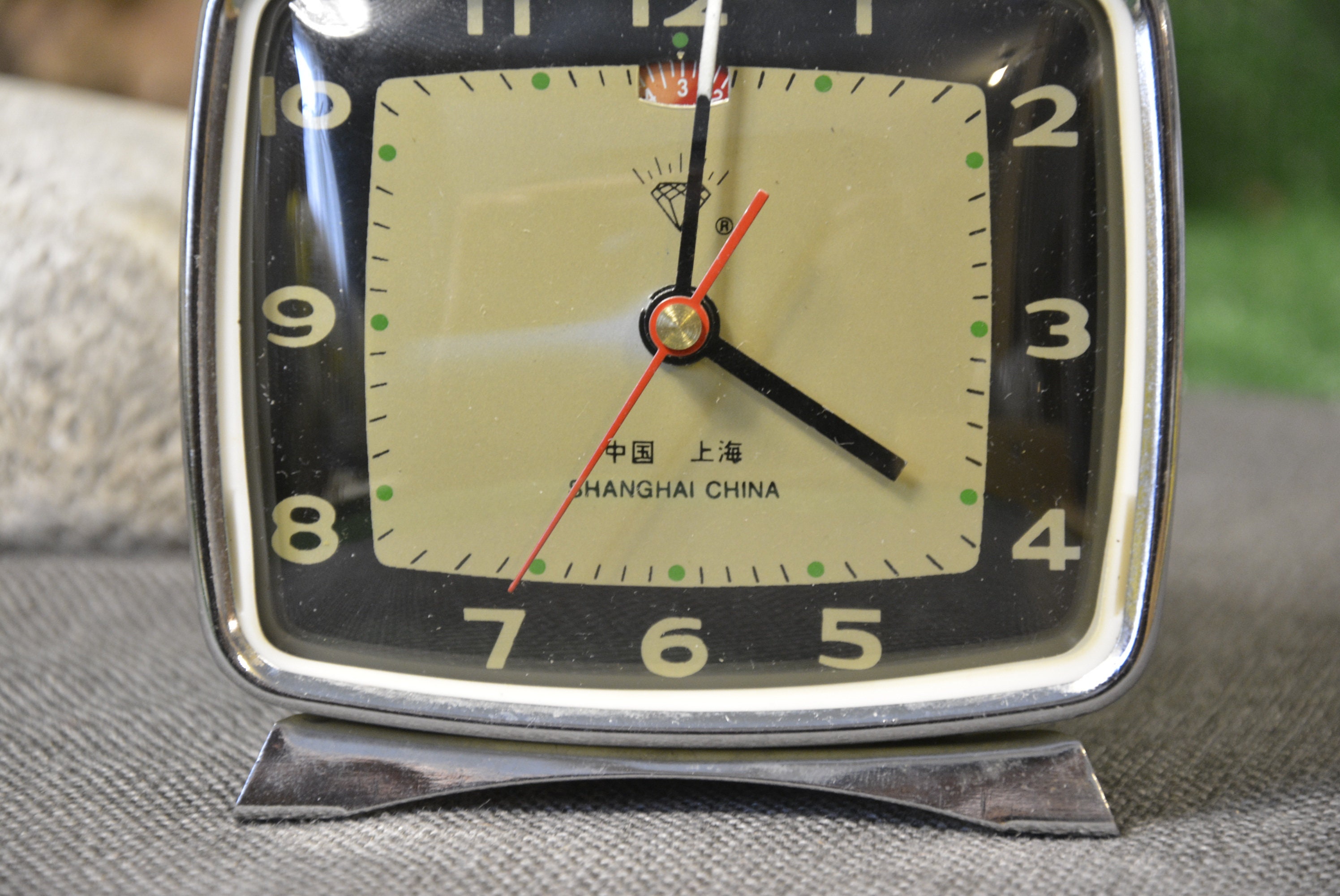 Mechanical Alarm Clock Shanghai Vintage Desk Clock Wind up - Etsy