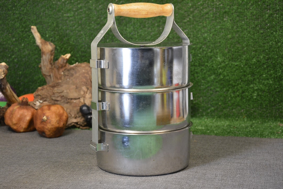 Alpaca Containers - Vintage Containers - Vintage Alpaca - Three Pots ...