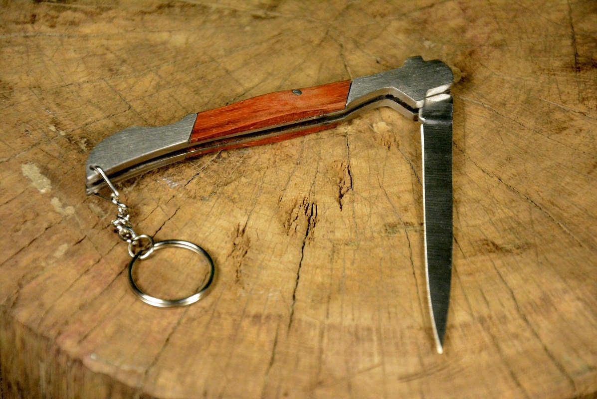 Pocket Knife Long Blade Pocket Knife Metal Handle Knife - Etsy