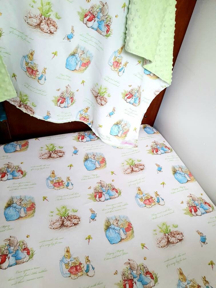 Peter Rabbit Sheet Peter Rabbit Crib Sheet Peter Rabbit - Etsy Australia