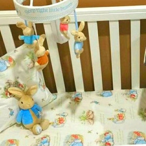 Peter Rabbit Sheet Peter Rabbit Crib Sheet Peter Rabbit Crib Bedding ...